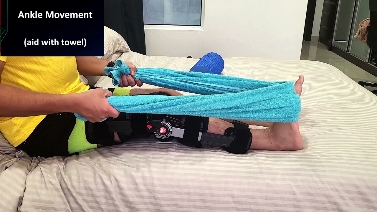 ACL Rehabilitation Exercises - YouTube