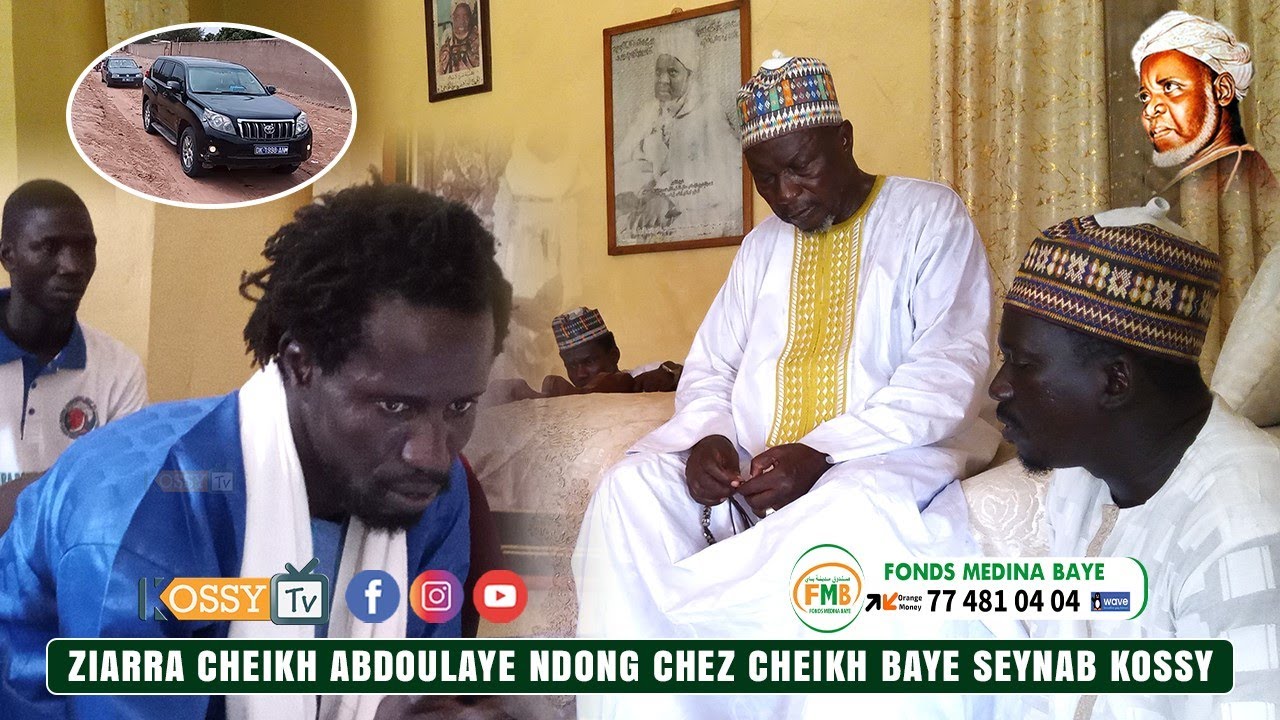 Ziarra Cheikh Abdoulaye Ndong Chez Cheikh Baye Zeynab Kossy - YouTube