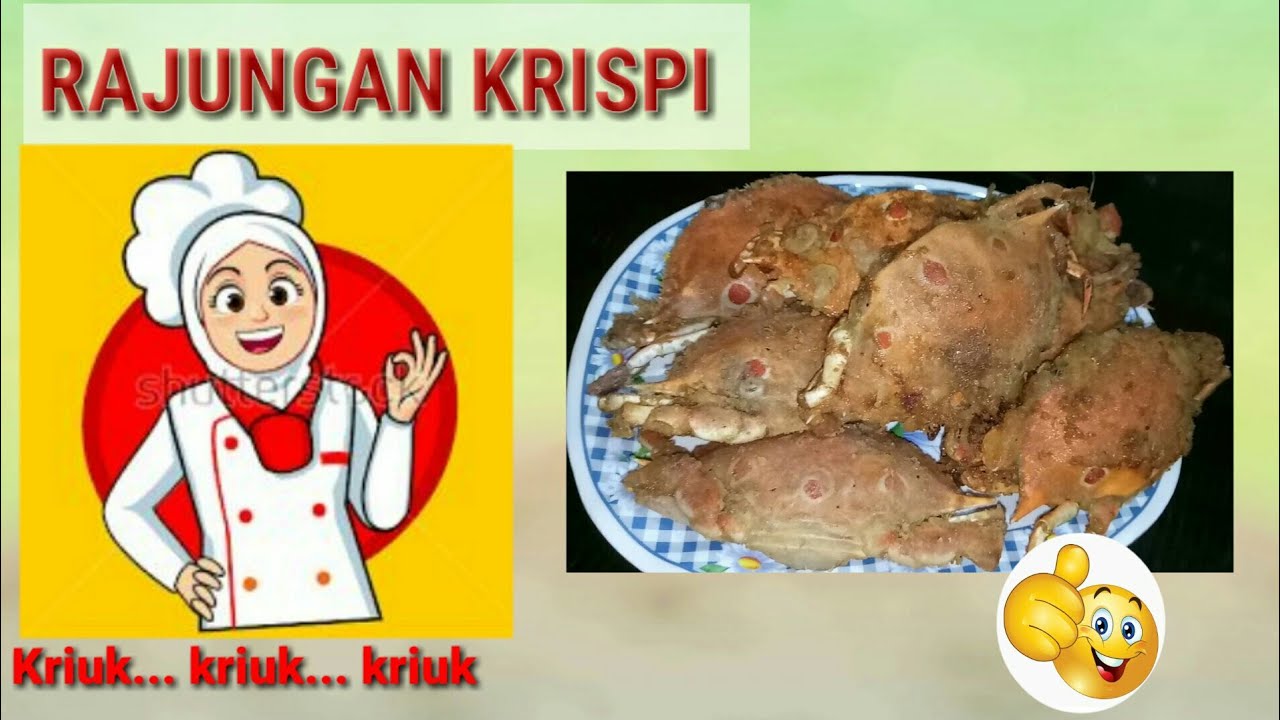 Tepung Krispi Rajungan Rumahan - YouTube