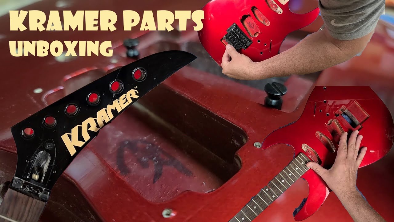 80s Kramer Focus 6000 Parts Unboxing - YouTube