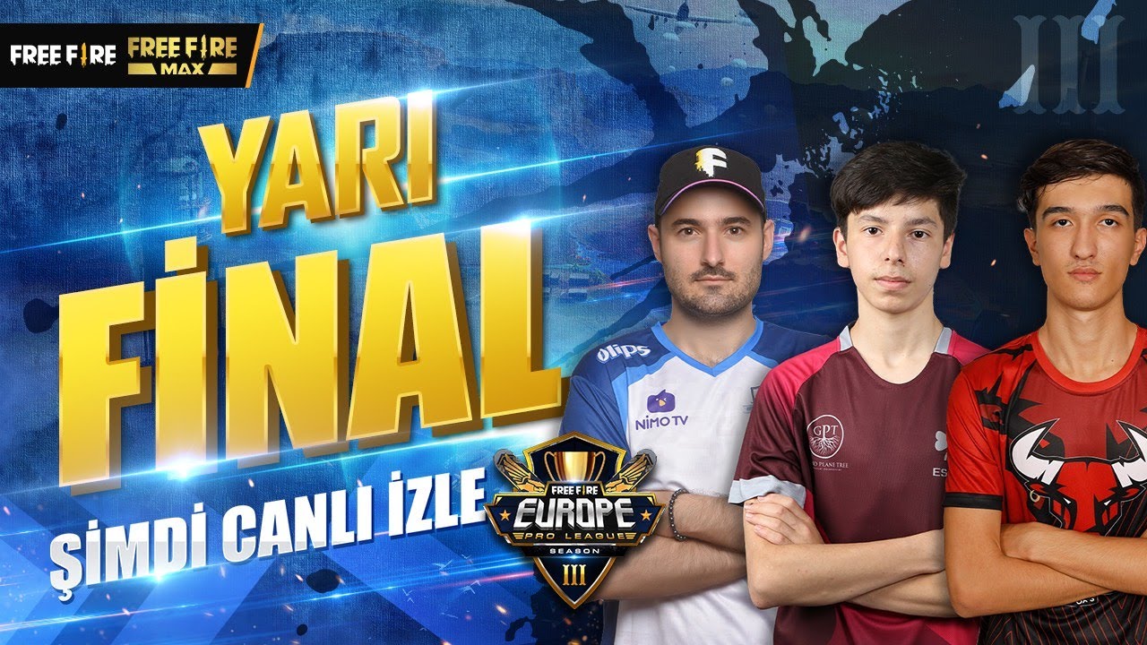 Free Fire Avrupa Pro Lig Sezon 3 - Yarı Final - YouTube