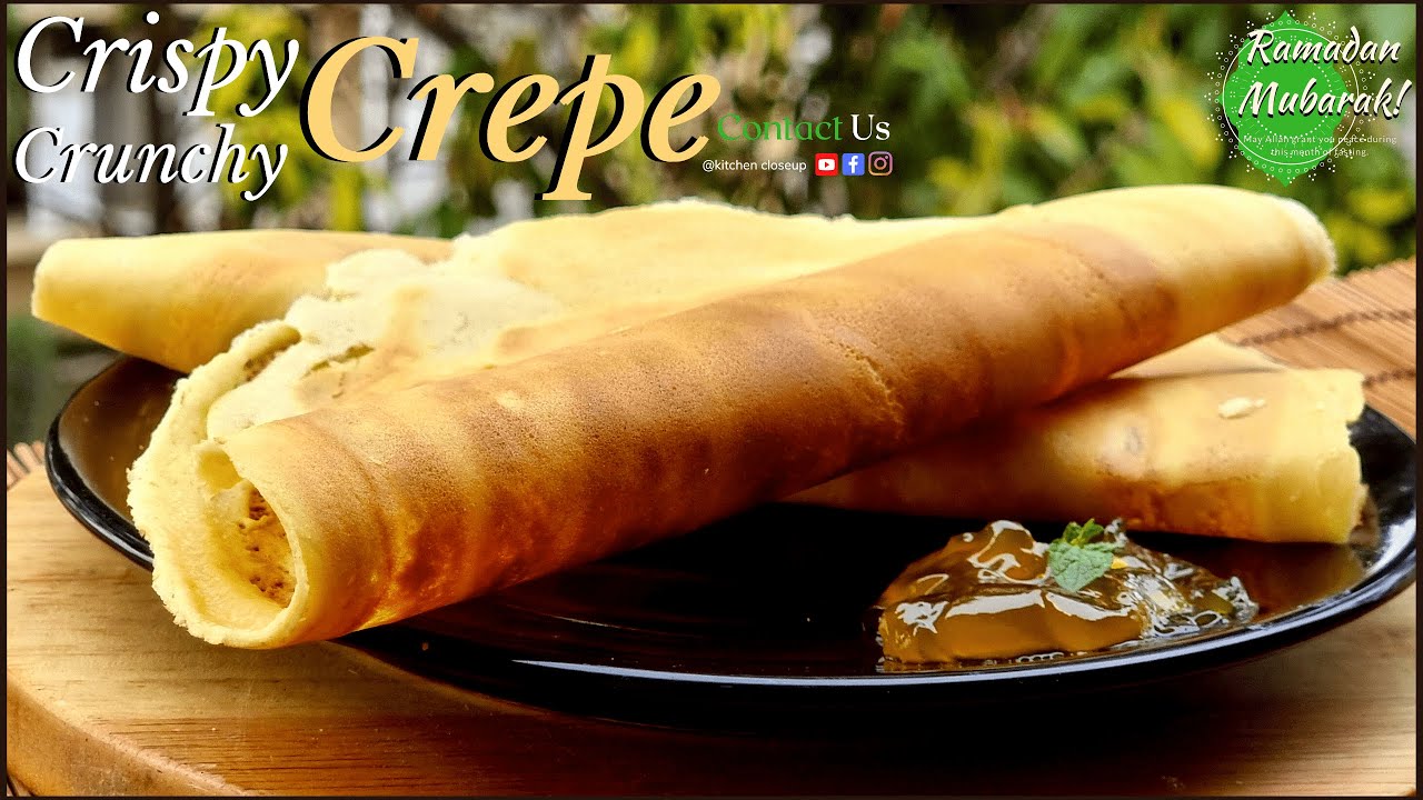 CRISPY CRUNCHY CREPE RECIPE RAMADAN KAREEM SPECIAL) |QUICK & EASY ...