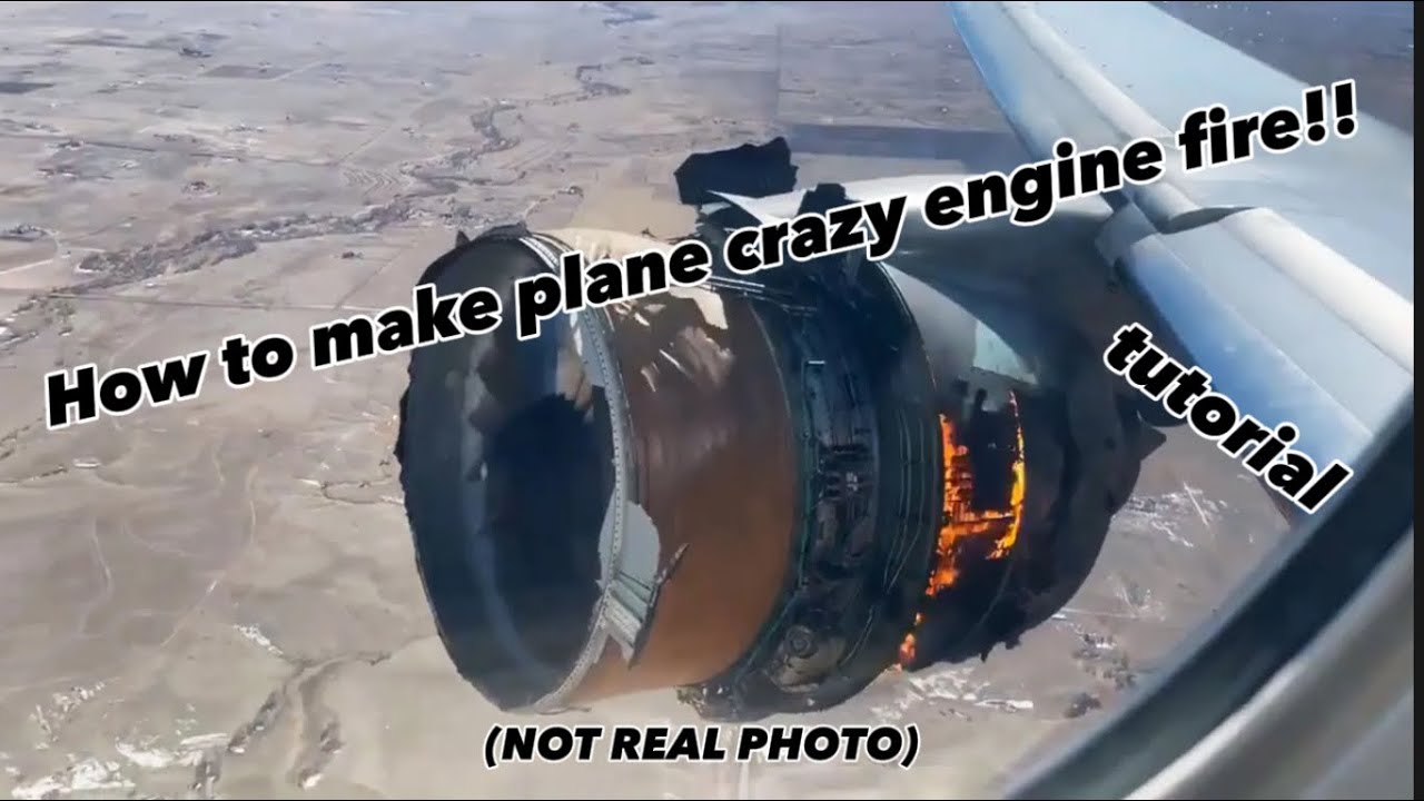 |Plane Crazy| Roblox Engine Fire Tutorial🔥 #roblox #planecrazy # ...