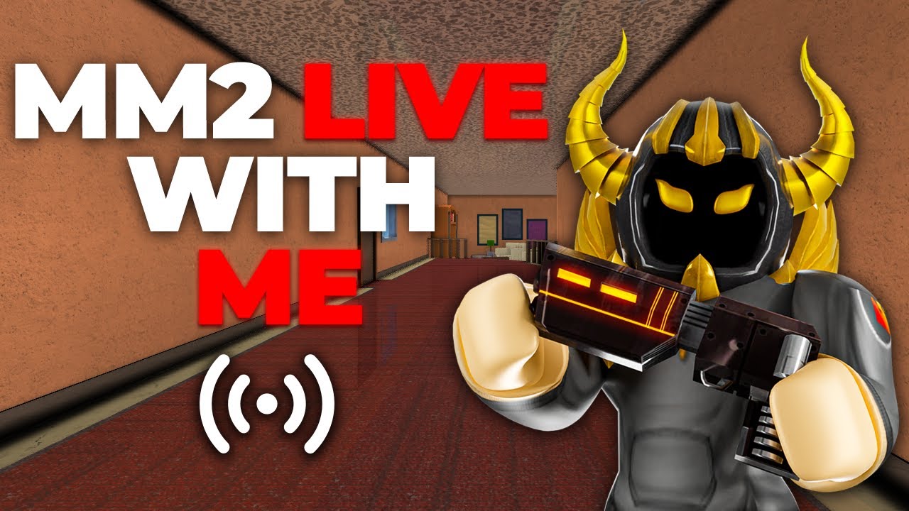 🔴MM2 LIVE ROBLOX WITH VIEWERS! (Roblox Murder Mystery 2) - YouTube
