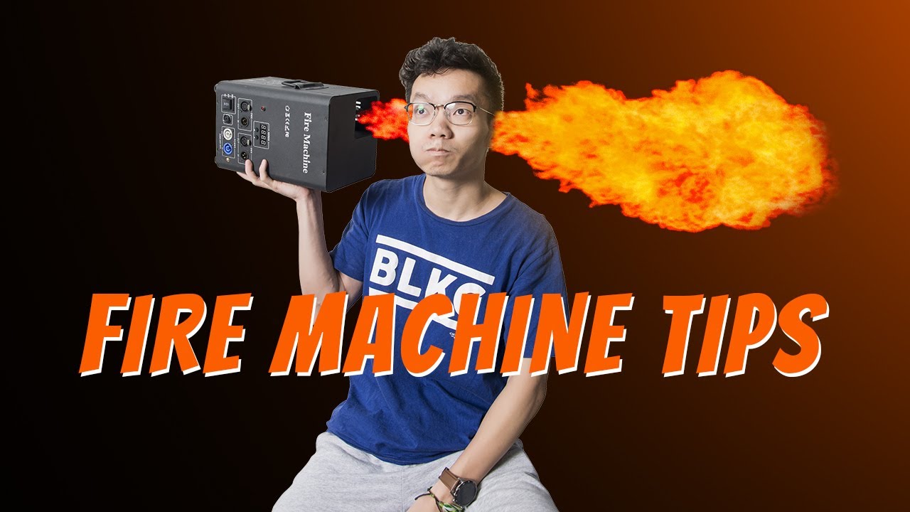 How To Use Flame Machine Safely | Fire Machine Tips - YouTube