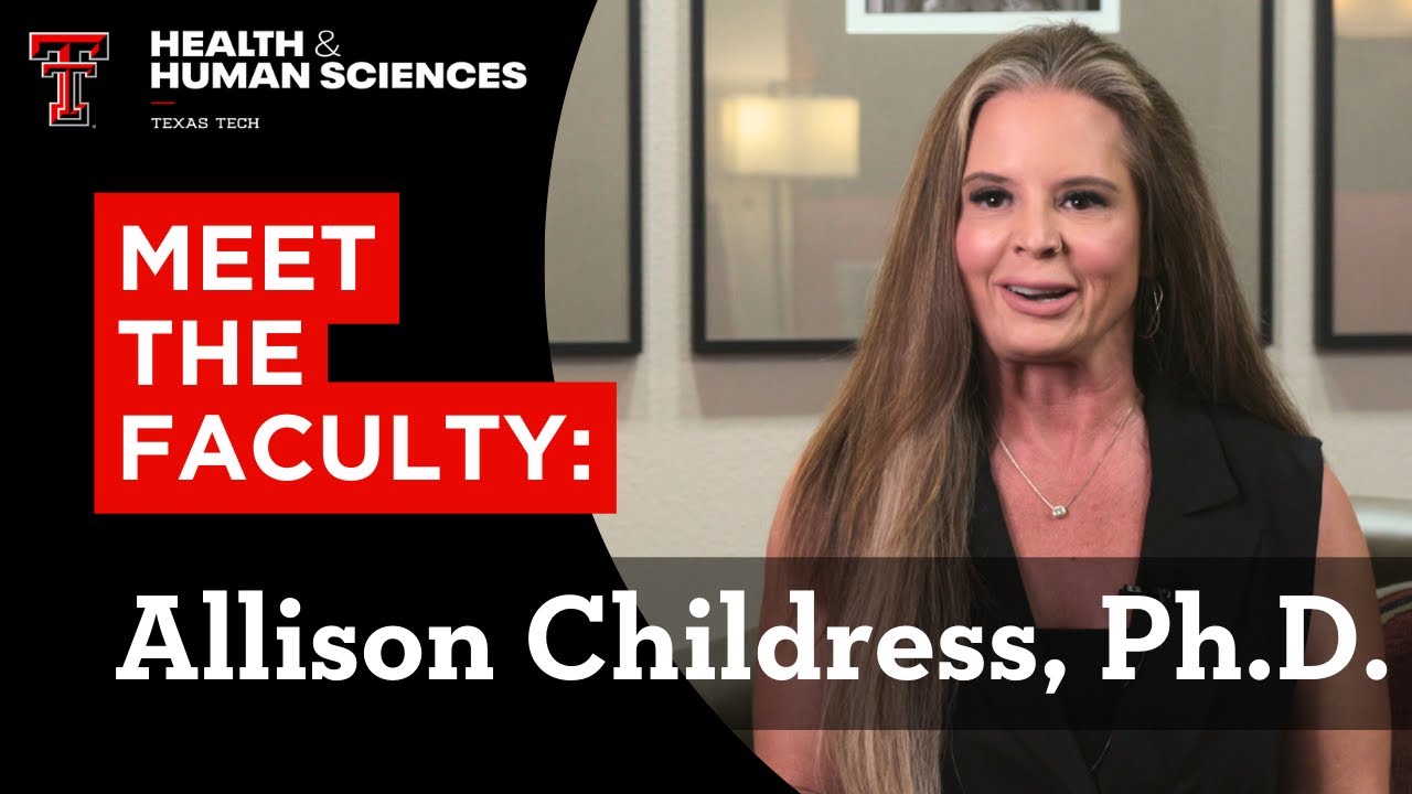 Allison Childress - Faculty Bio Video - YouTube