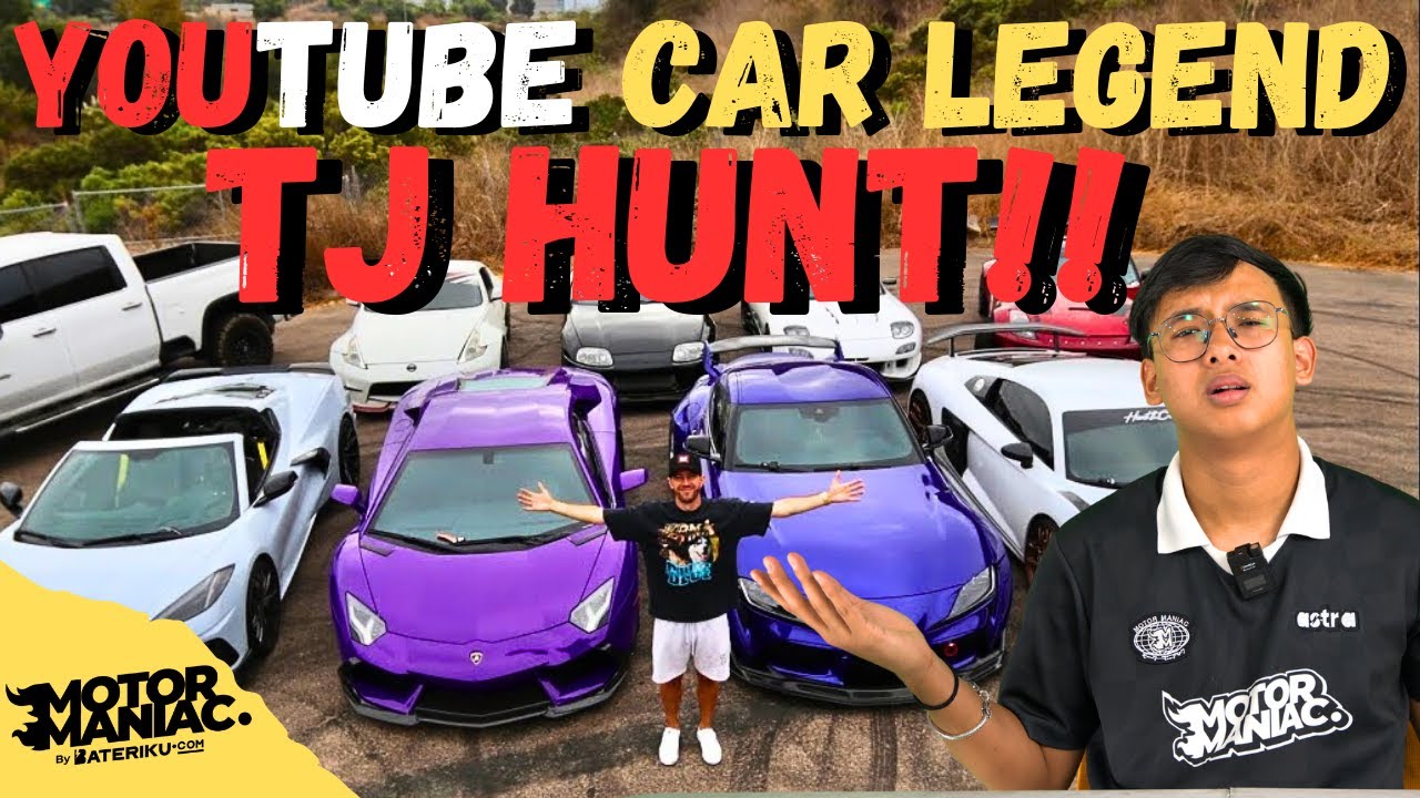 HISTORY of TJ HUNT!! Car Collector LEGEND YOUTUBE! - YouTube