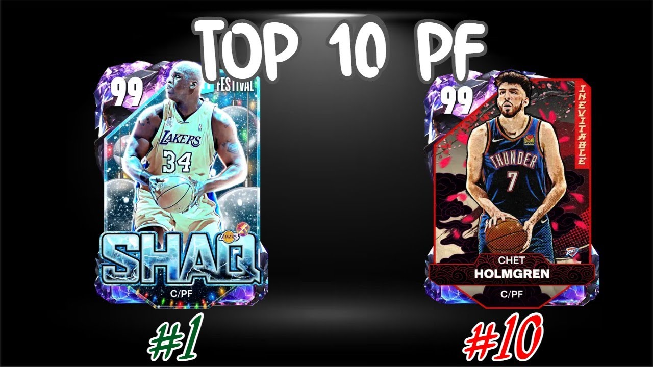 TOP 10 POWER FORWARDS IN NBA 2K25 MYTEAM!!! NBA 2K25 RANKINGS! - YouTube
