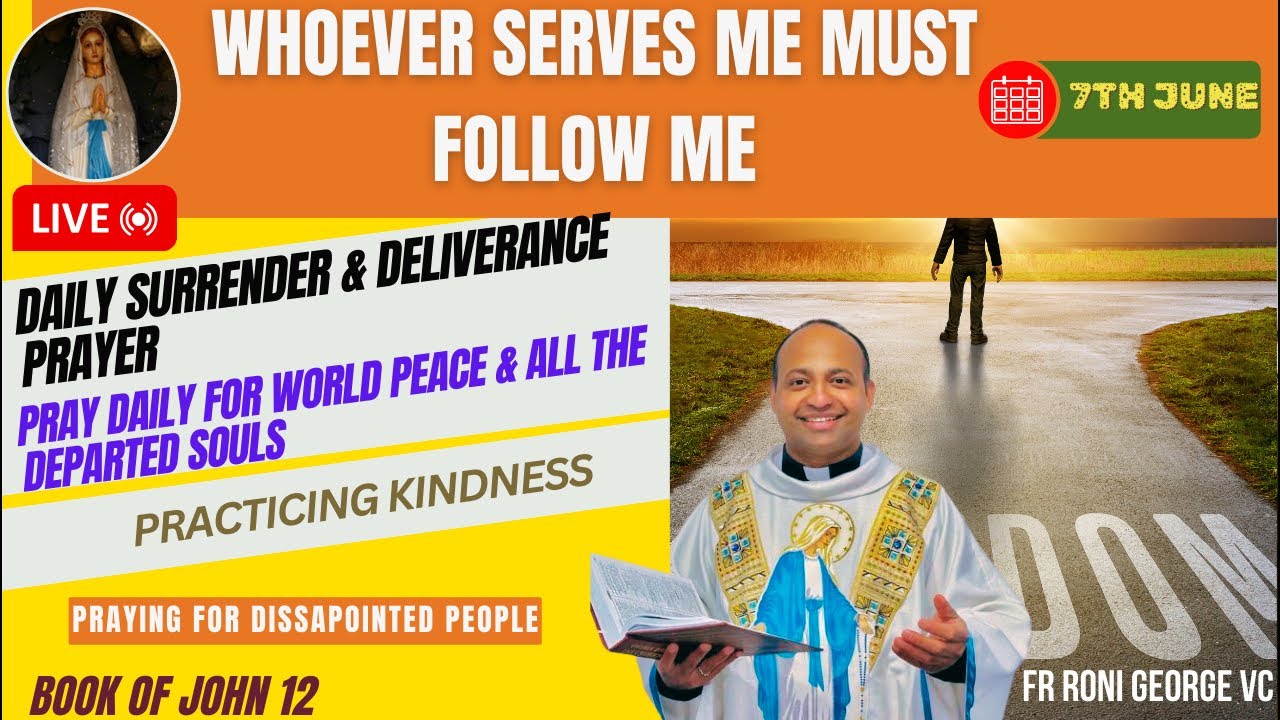 Sacred Heart of Jesus ️ ️ ️ Surrender and Deliverance Prayer June 7 ...