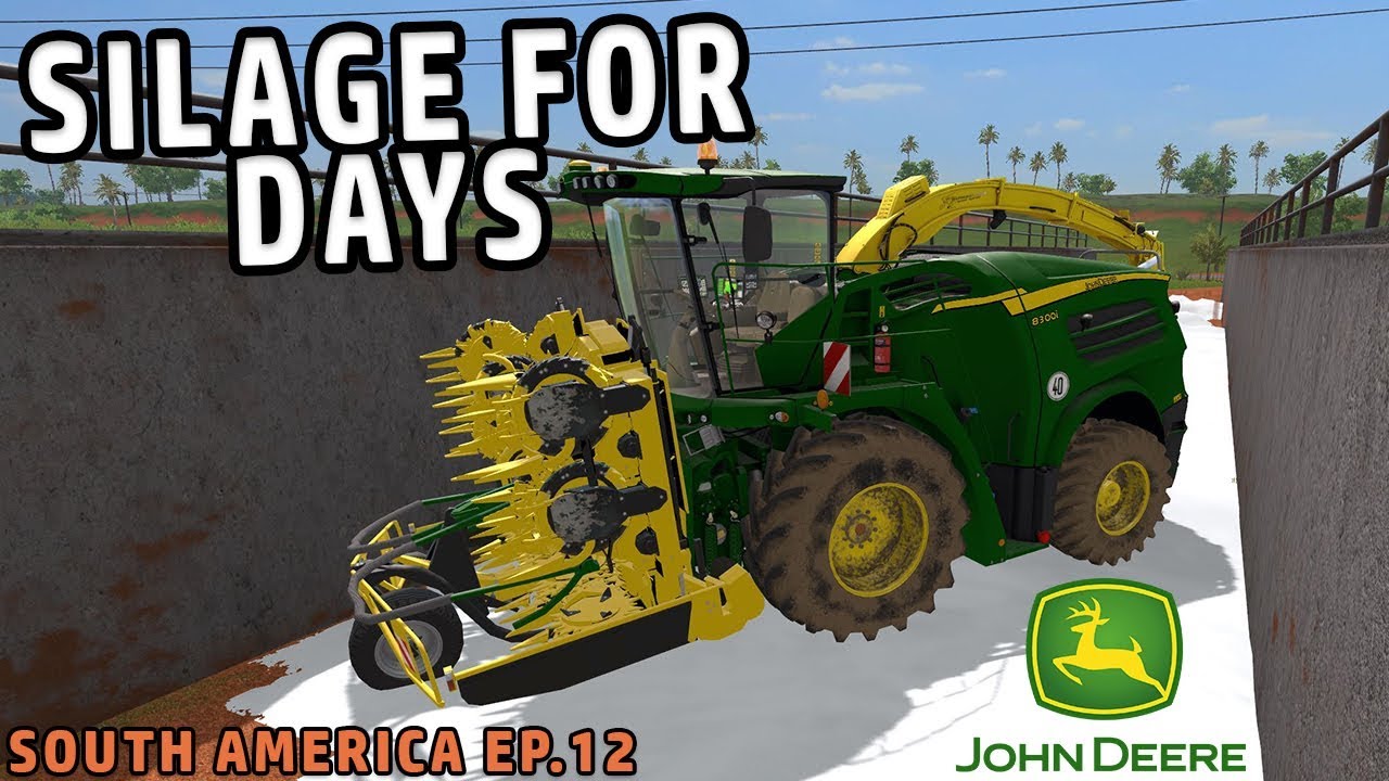 FINALLY GOT SILAGE | Farming Simulator 2017 - YouTube