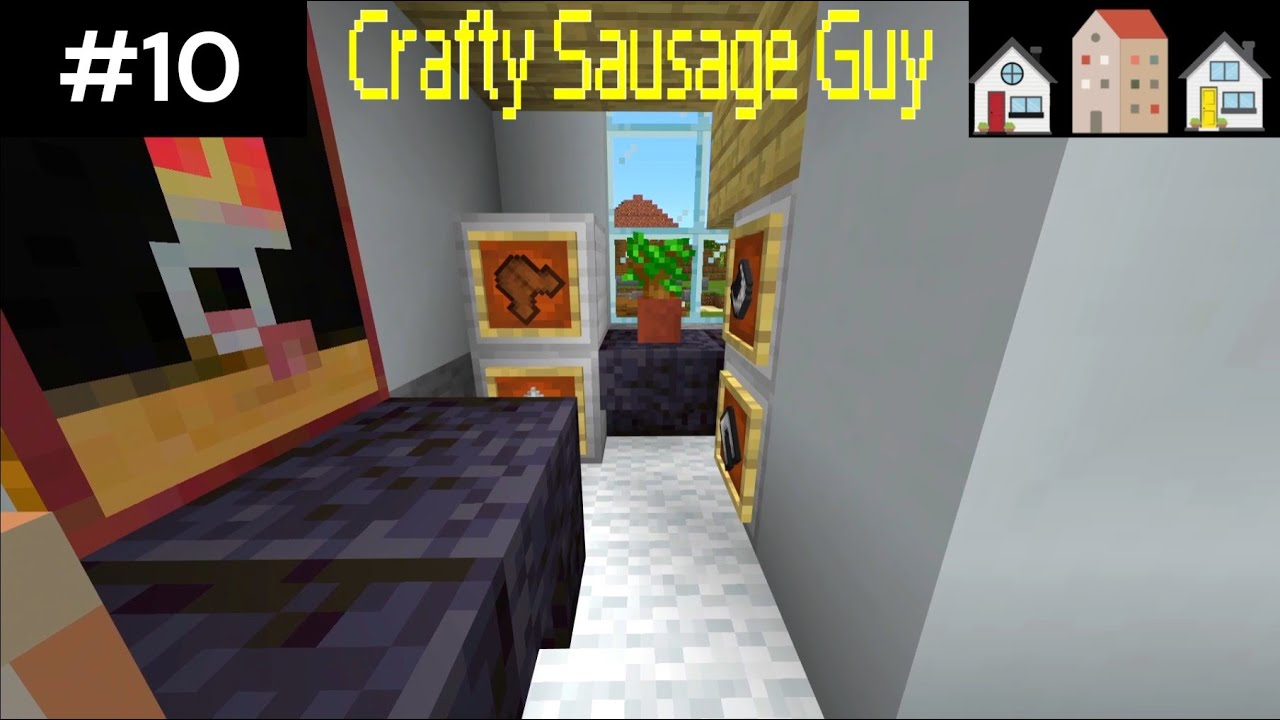 Furnishing Friday Episode 10 - Laundry Room - Minecraft build - YouTube