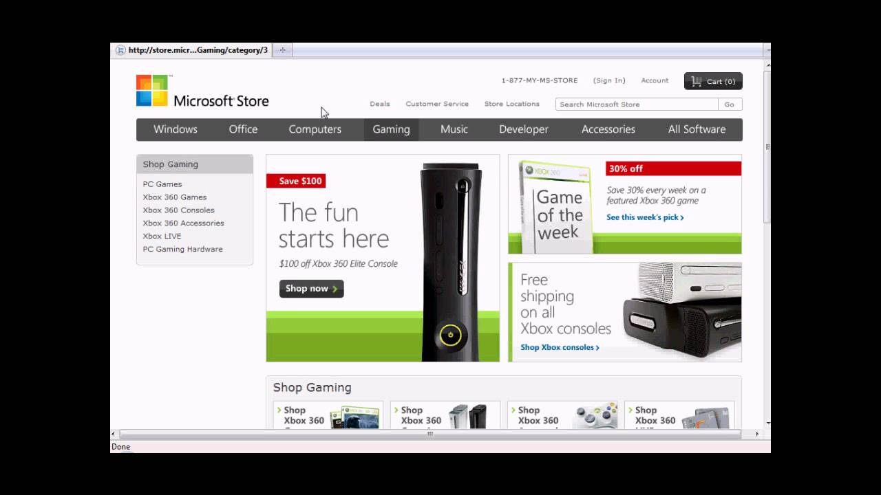 Windows 7 Family Pack & Microsoft Store website - YouTube