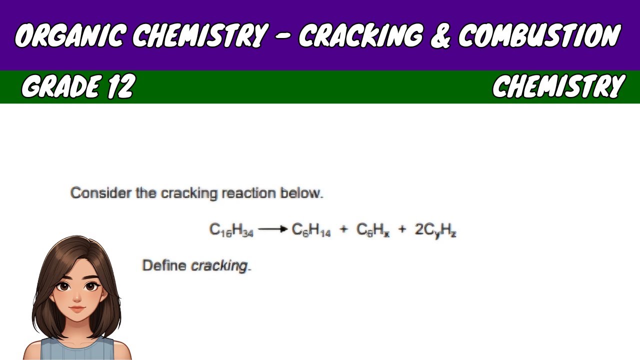 Organic Chemistry - Cracking and Combustion (Grade 12 Chemistry) - YouTube