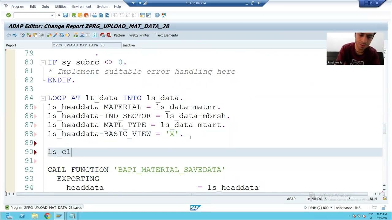 25 - Data Migration Techniques - BAPI Part3 - YouTube