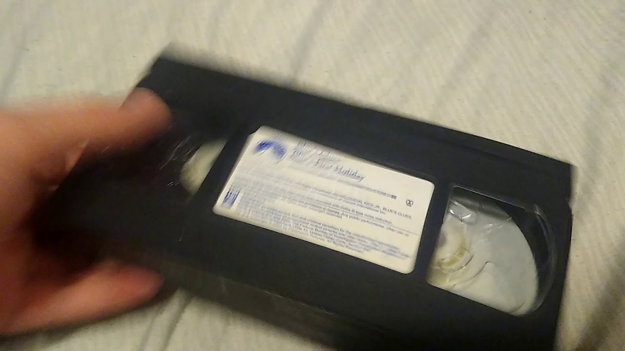 Blue's Clues: Blue's First Holiday: VHS Review - YouTube