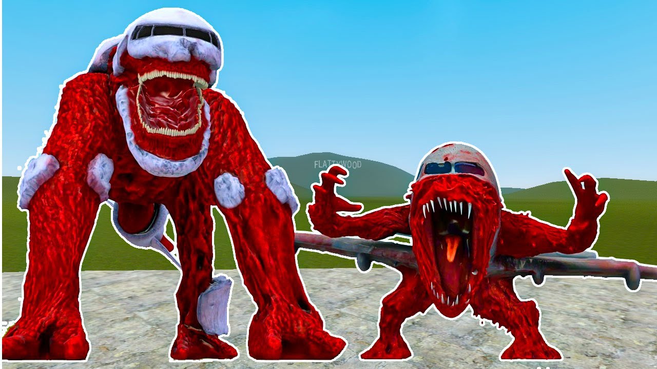 new infected sky monsters vs all monsters In Garry's Mod.. - YouTube