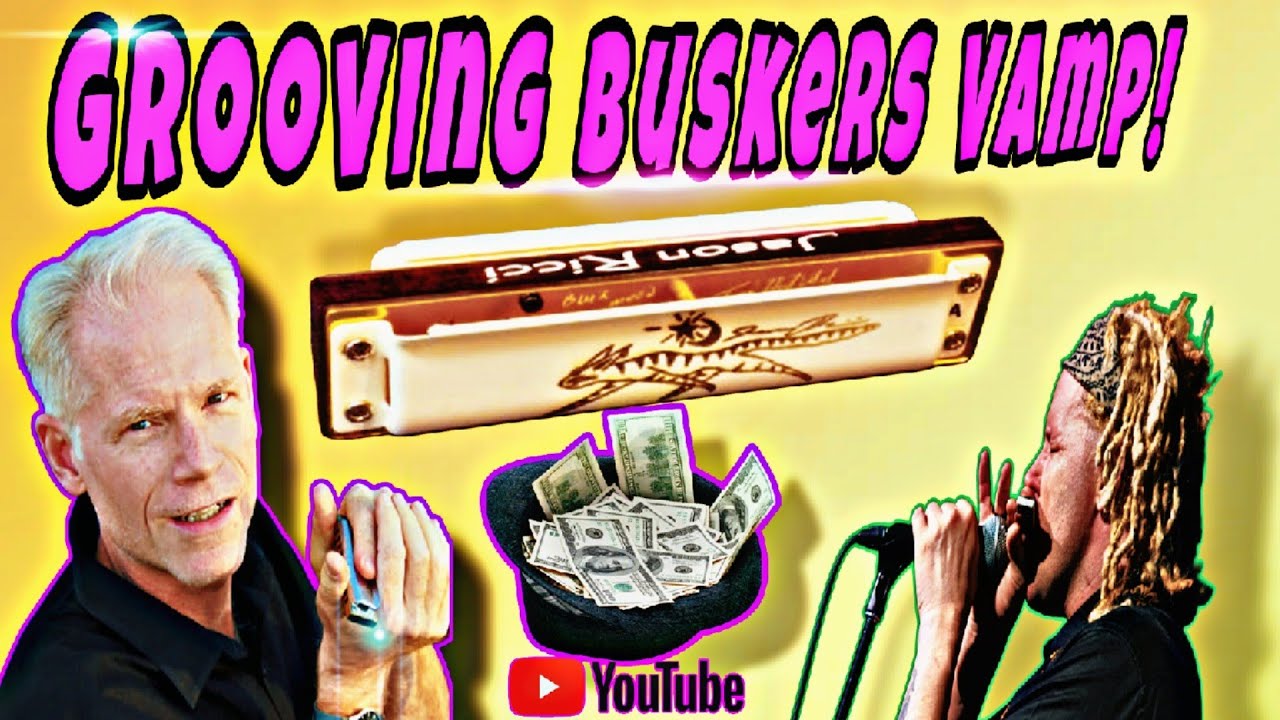 Make 'Em GROOVE! Gussow Style Busking Vamp Lesson. (G Harmonica) - YouTube