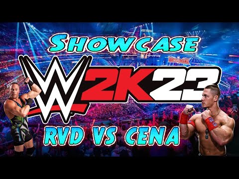 WWE 2K23 Showcase #1 RVD VS Cena1 - YouTube