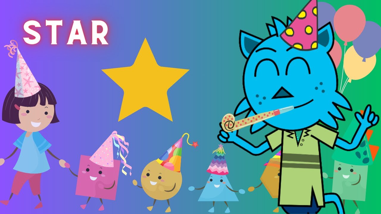 SHAPE Party: Dancing and Learning with CUTE SHAPES | Educational ...
