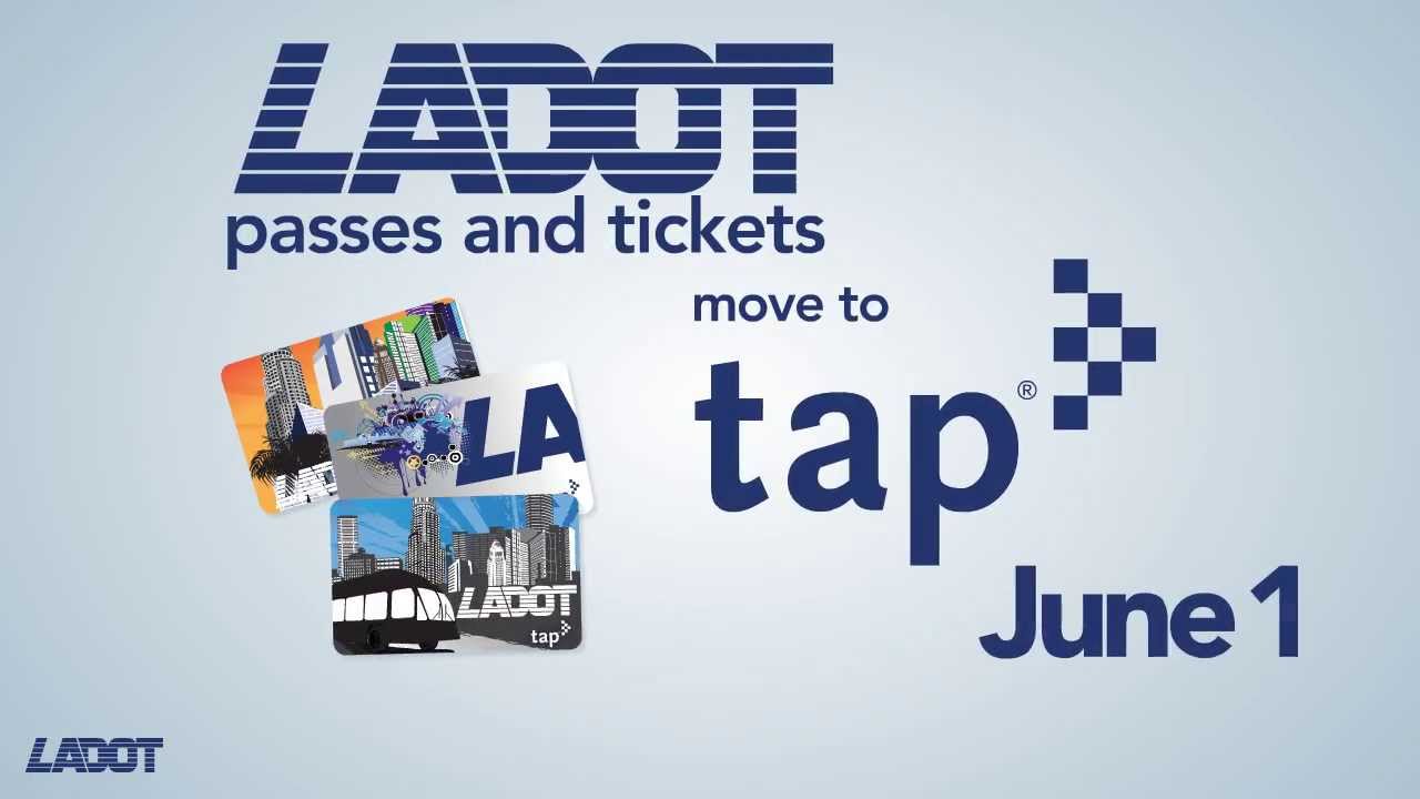Using TAP on LADOT - YouTube