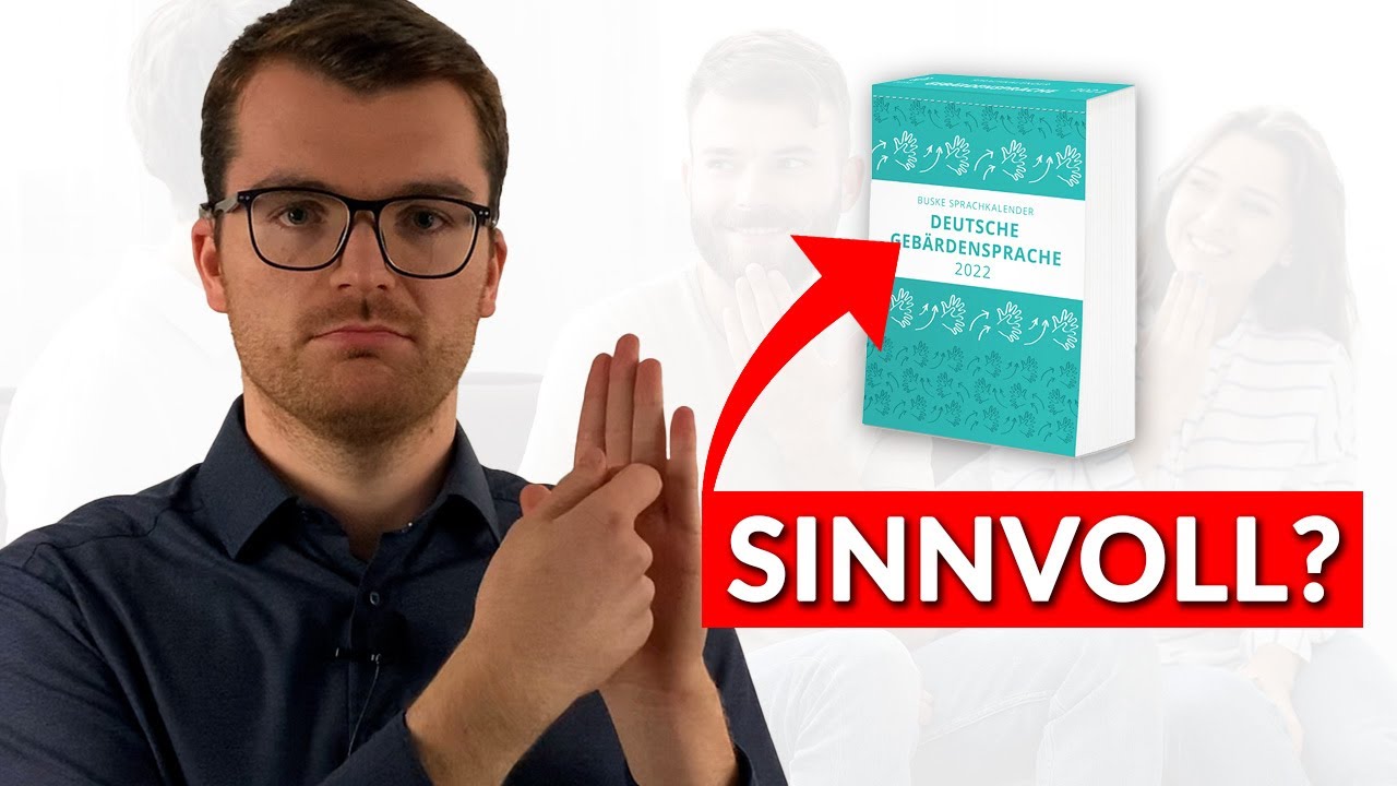 Lohnen sich Sprachkalender für Gebärdensprache lernen? - YouTube