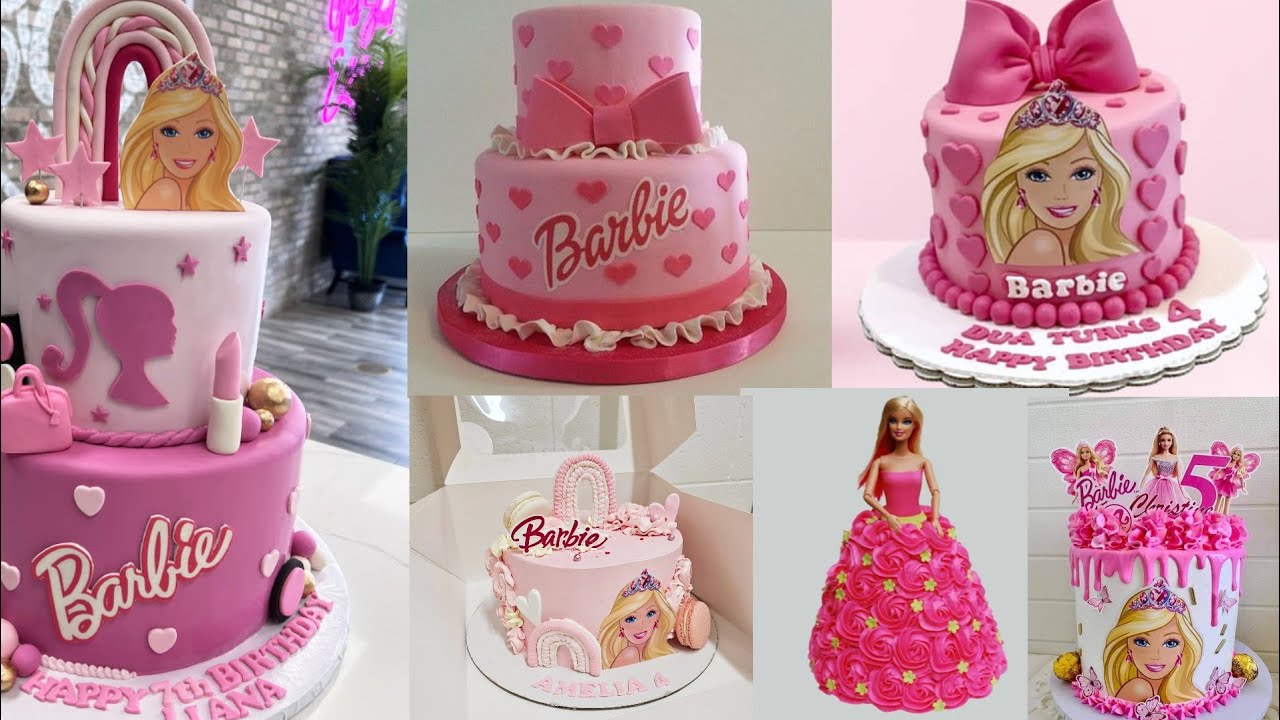 So Beautiful Barbie Cake Decorating Ideas||Easy Cake Desgin Ideas ...