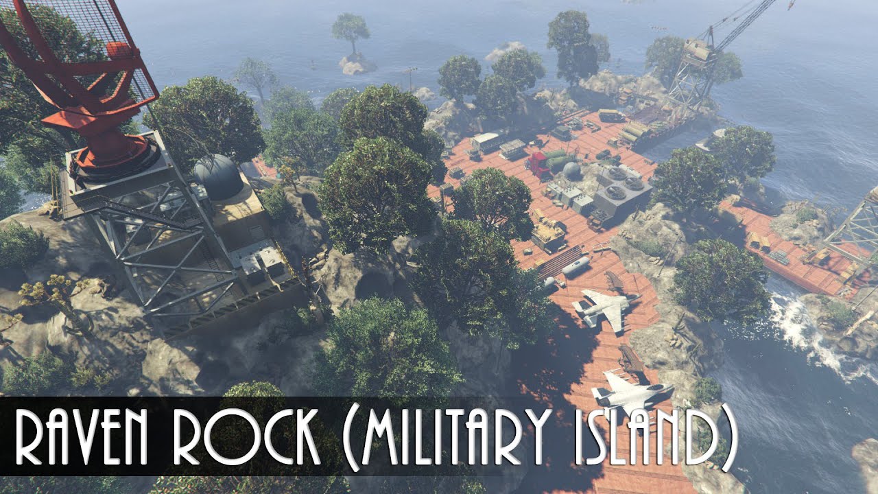 [GTA 5] Raven Rock (New Military Ocean Base] - YouTube