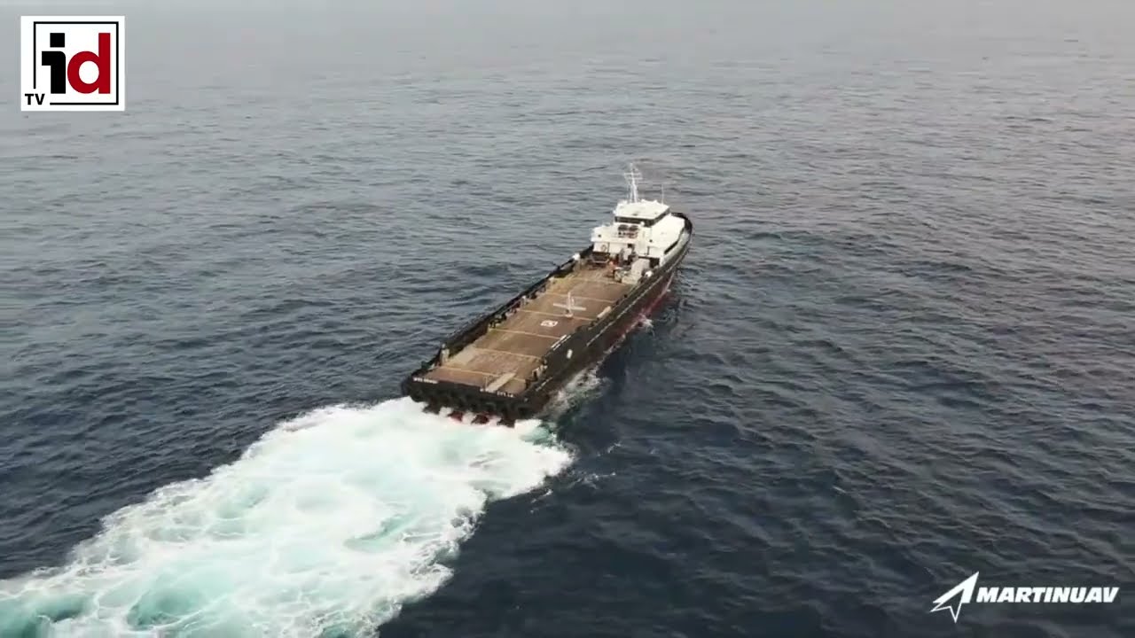 La Marina de Brasil evalúa el dron V-Bat 128 de Martin UAV - YouTube