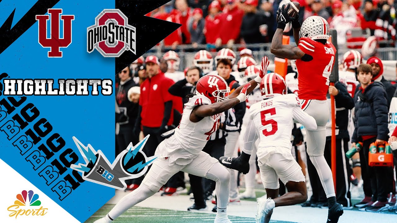 Indiana Hoosiers vs. Ohio State Buckeyes | COLLEGE FOOTBALL HIGHLIGHTS ...