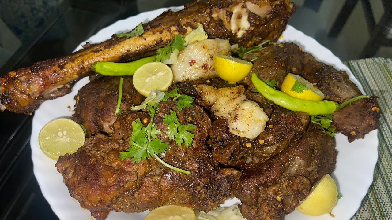 Restaurant style Raan roast | bakray Ki raan - YouTube