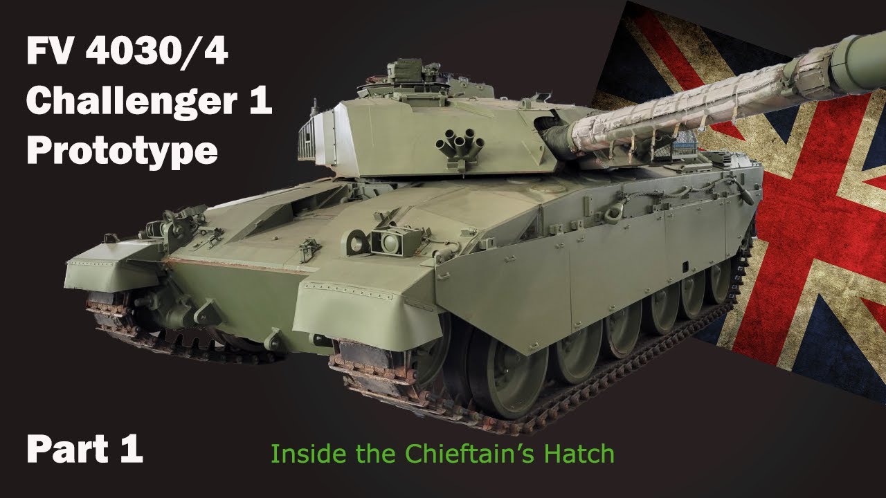 Inside the Chieftain's Hatch: Challenger 1 Prototype Pt 1 - YouTube