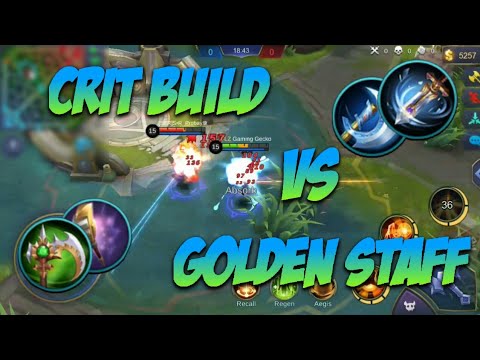 Claude crit build or golden staff build ?? Which is better - YouTube