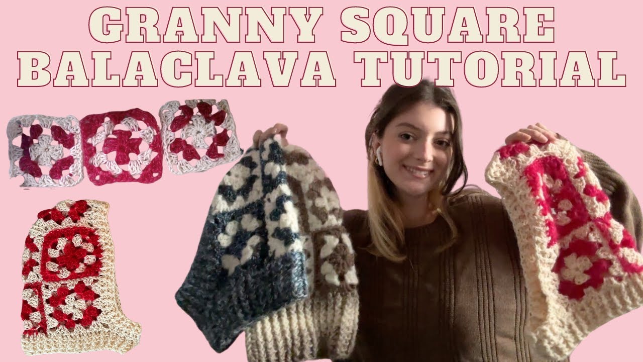 EASY Granny Square Balaclava Tutorial for BEGINNERS | stitchesbydeebo ...