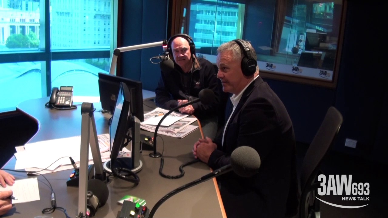 Channel 7 newsreader Peter Mitchell joins Ross and John - YouTube