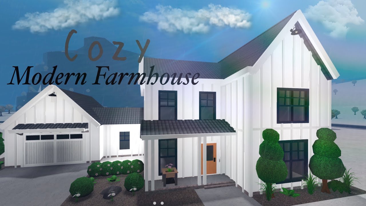 Cozy Modern Family Farmhouse || 55k || House build | No large plot ...