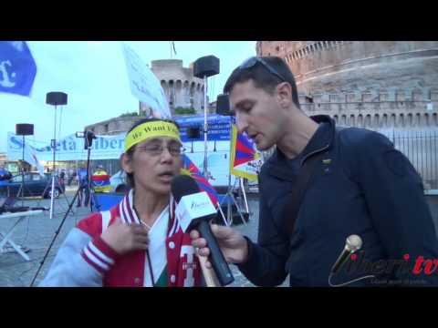 Intervista a Dechen Dolkar - IX Marcia Internazionale per la Libertà ...