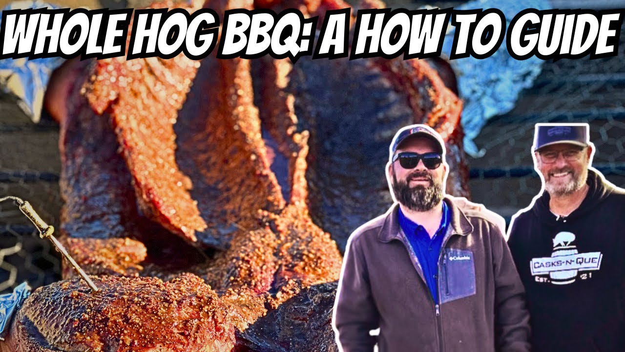 Whole Hog BBQ in a Cinder Block Pit: Smoky Perfection - YouTube