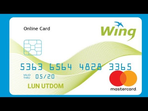 របៀបបង្កើតMastercardតាមគណនីវីង How to make mastercard use wing account ...