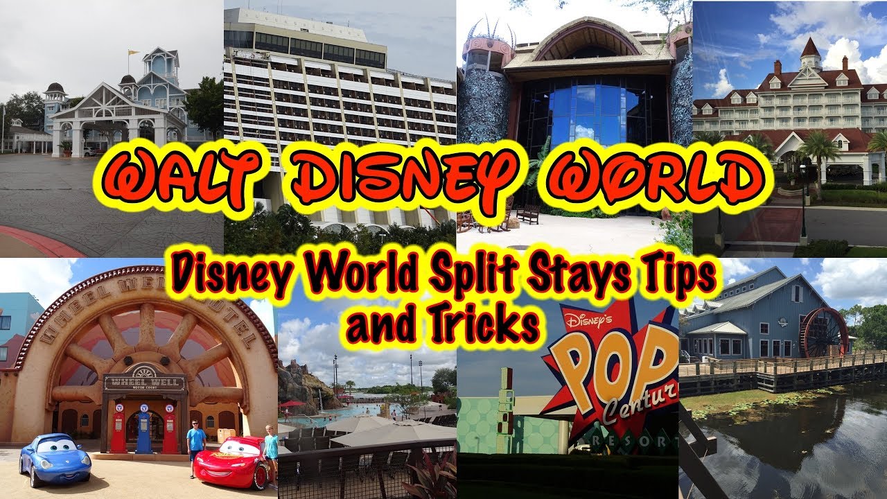 Disney World Split Stays Tips and Tricks - YouTube