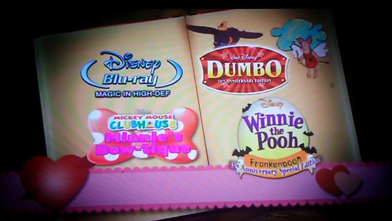 Sneak Peek Menu From Winnie The Pooh: A Valentine For You (2010) DVD ...
