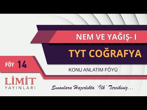 TYT Coğrafya Konu Anlatımı: Nem Ve Yağış- I