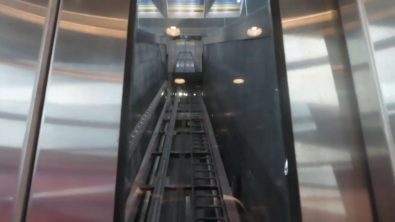 (Camera Trio) Modernized Inclined Elevator At Cityplace/Uptown Station ...