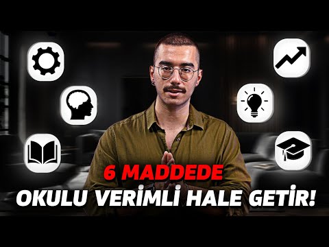 OKULU VERİMLİ HALE GETİR | #yks #yks2025