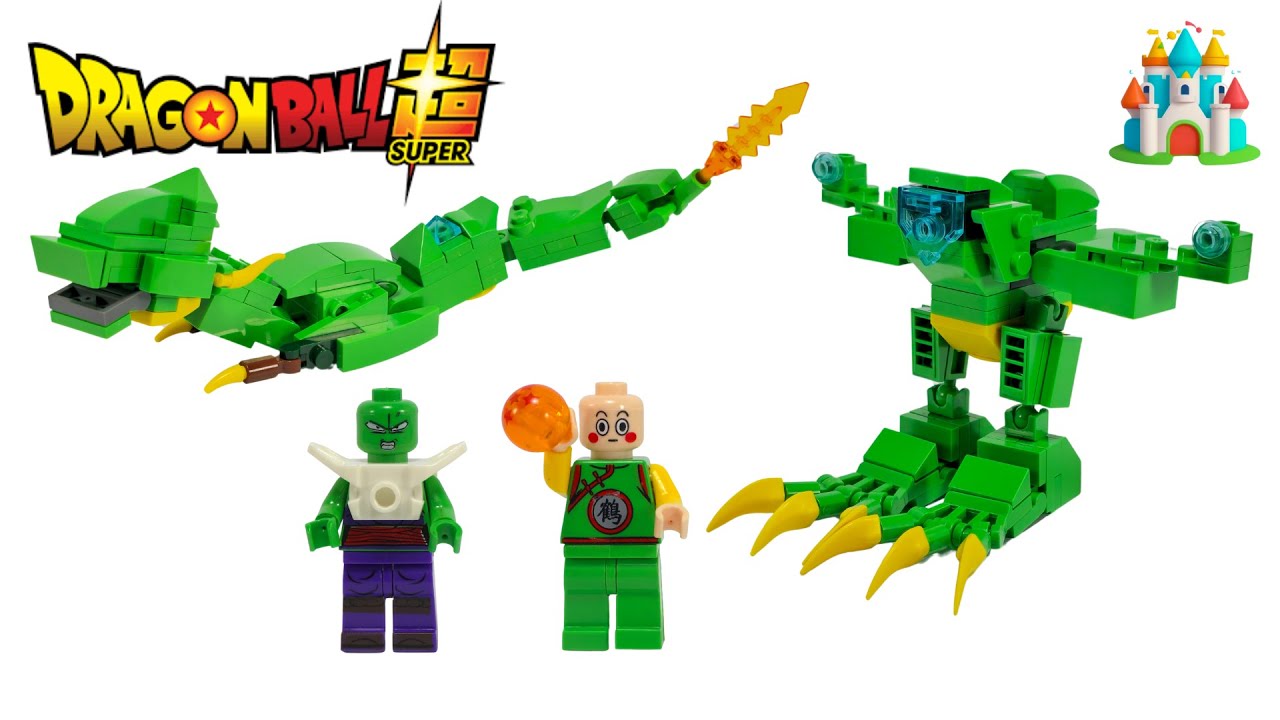 LEGO Dragon Ball - Chaoz and Piccolo - Speed Build | Unofficial LEGO ...