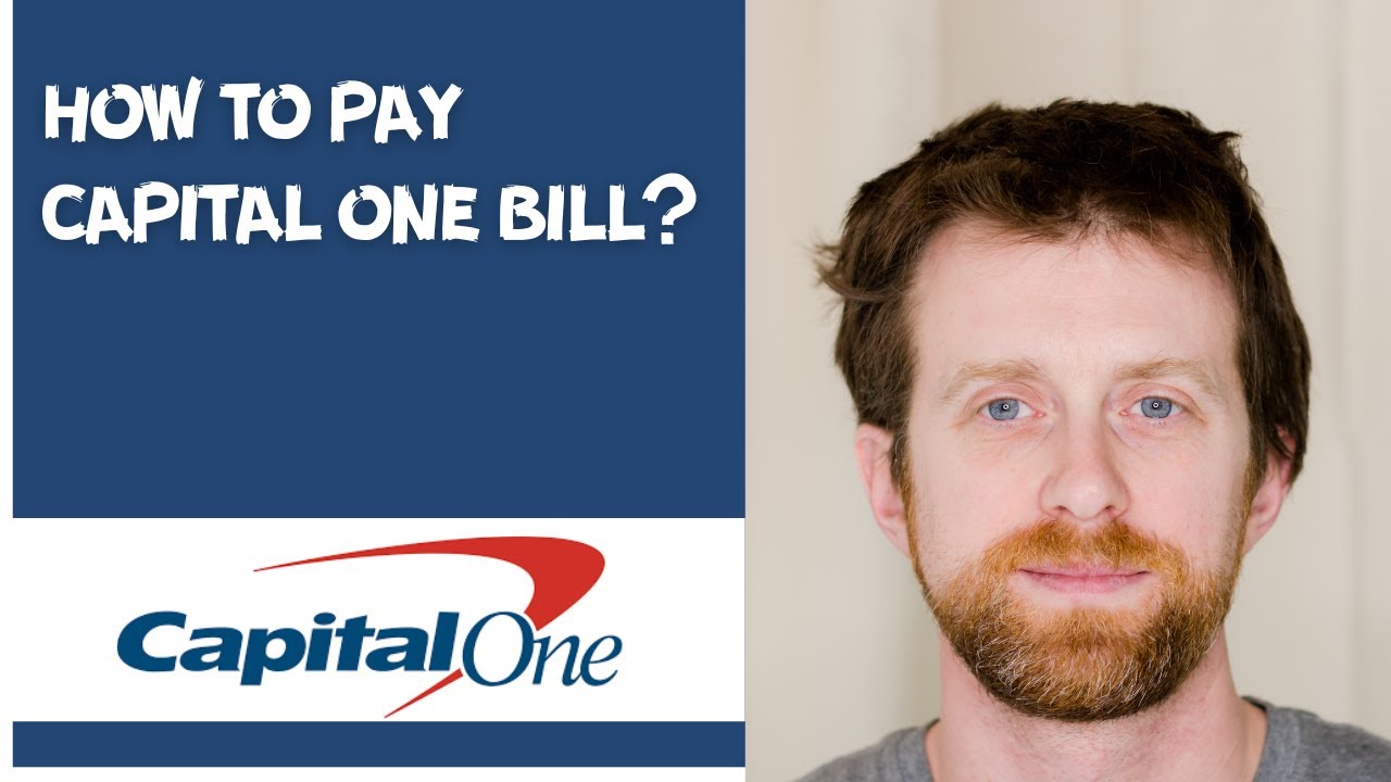 how to pay capital one bill - YouTube