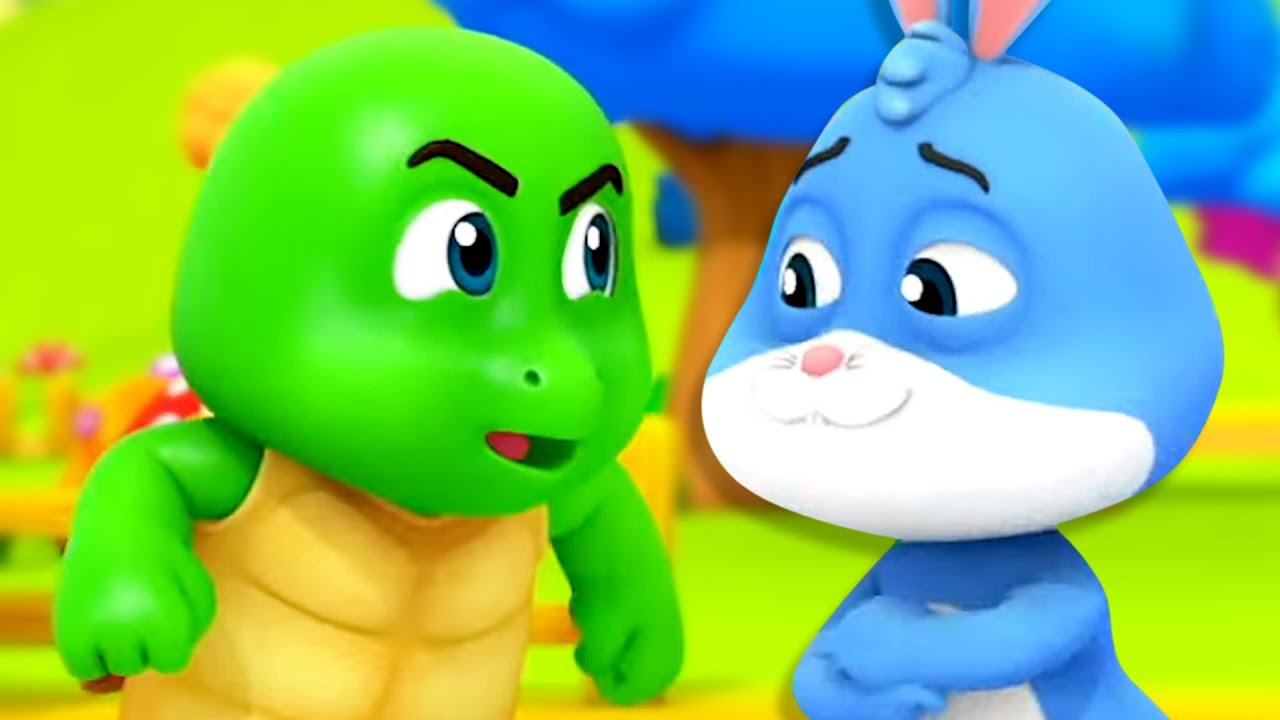 Hare And The Tortoise Story, Animated Cartoon Videos by USP Kids - YouTube