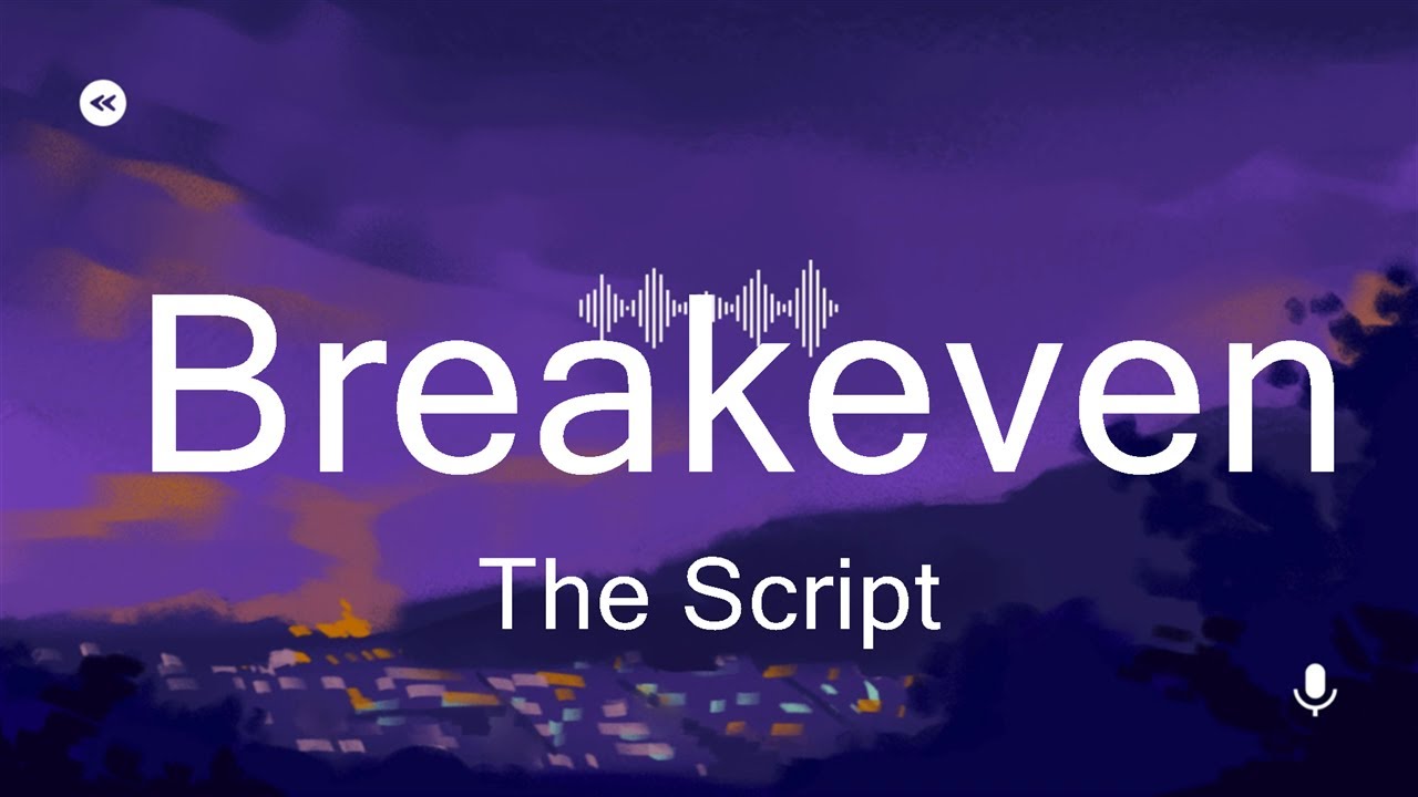 The Script - Breakeven | Music Reuben - YouTube