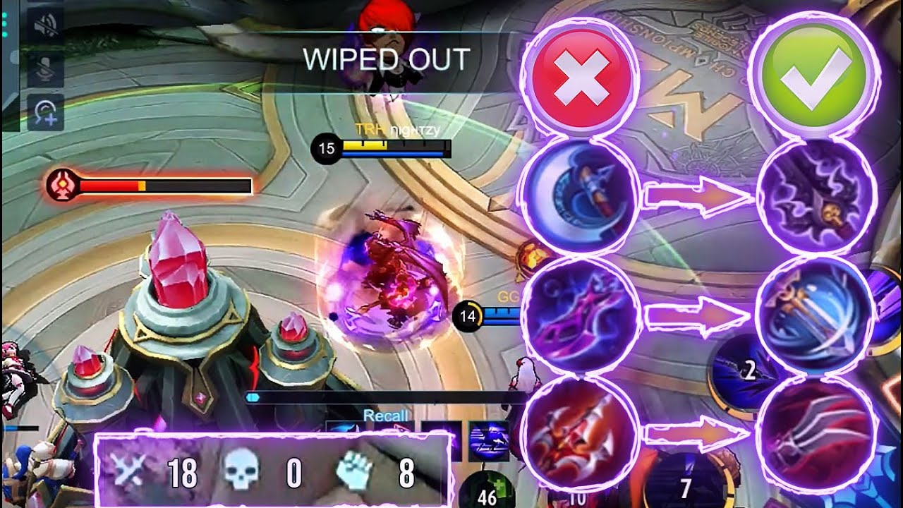 MOSKOV REVAMP NEW BUILD + PERFECT GAMEPLAY 18/0/8 KDA - MLBB - YouTube