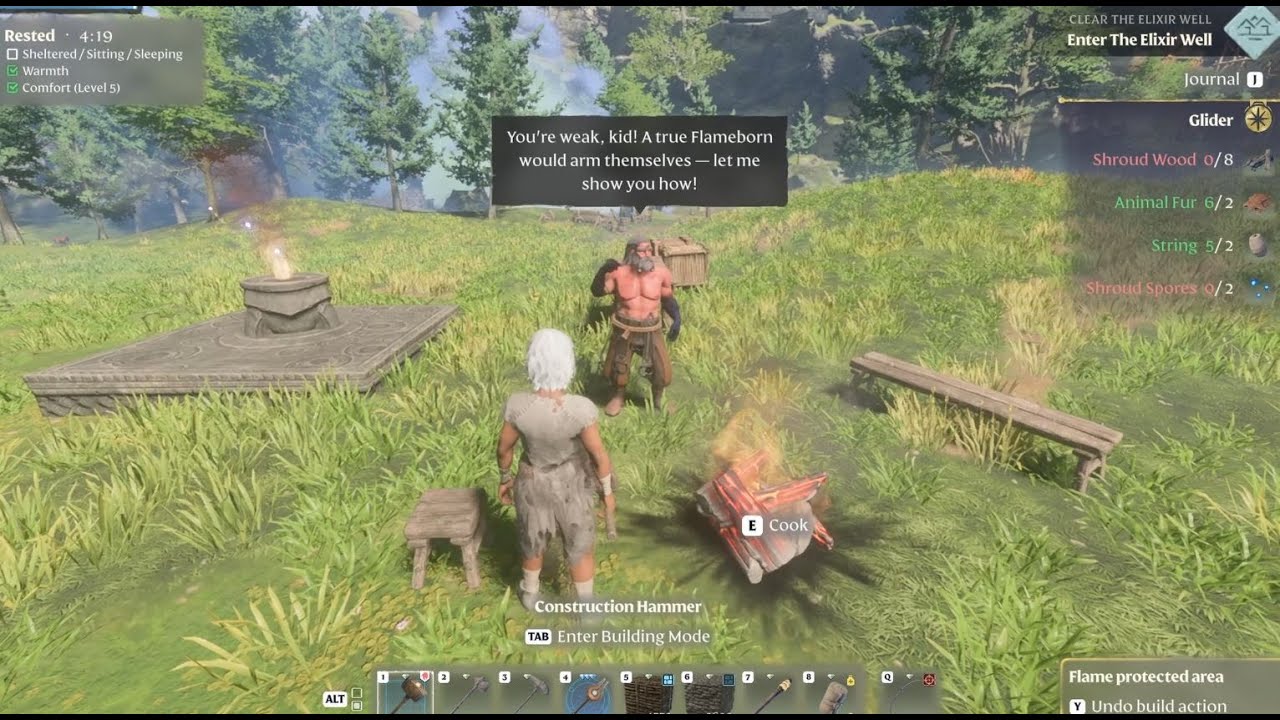 ENSHROUDED - Mission - The BLACKSMITH needs a Shop - Guide 2024 - YouTube