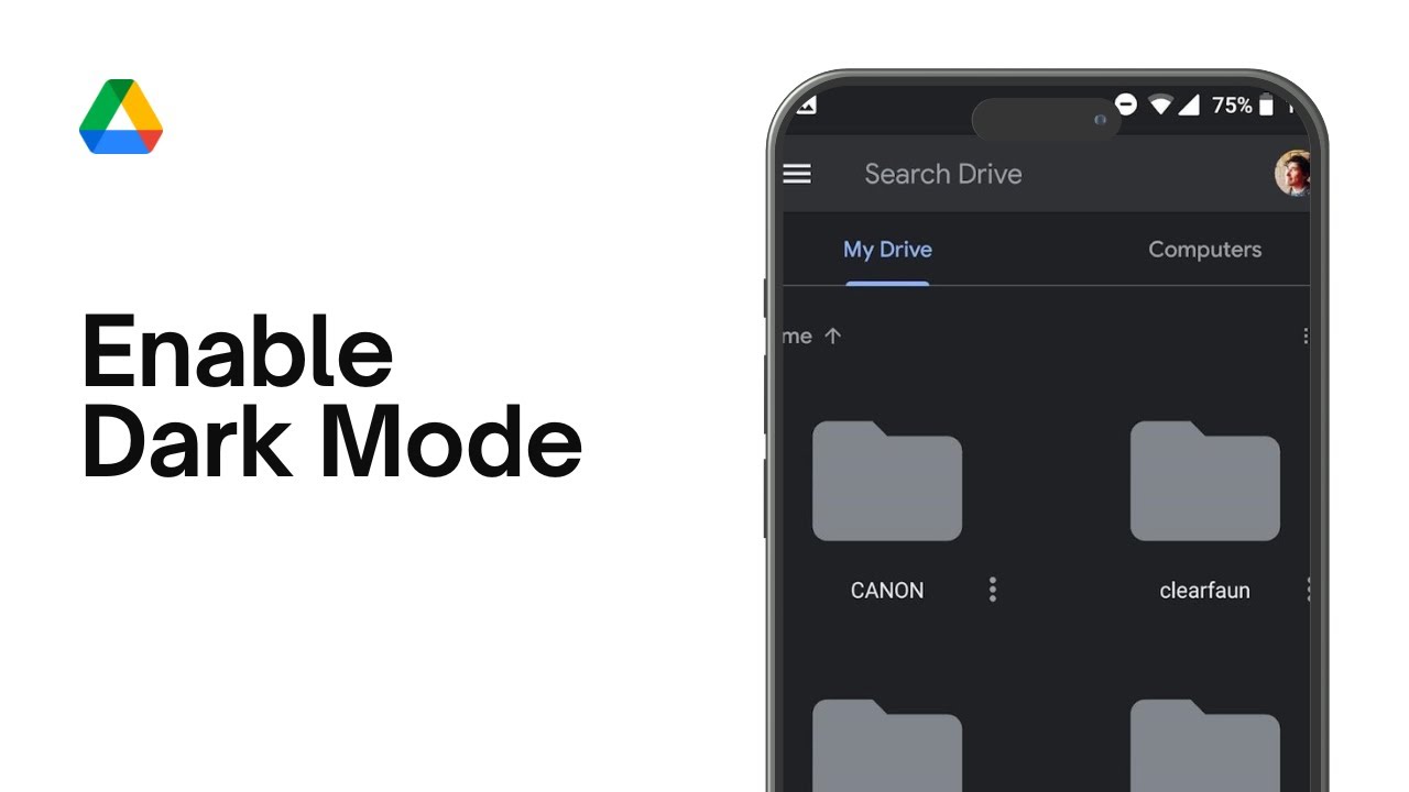 DARK MODE ON GOOGLE DRIVE! | How to Enable Dark Mode on Google Drive ...